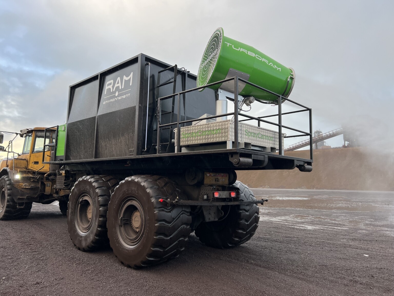 TURBORAM TRD90 Sledge - Ram Environnement abattage des poussières